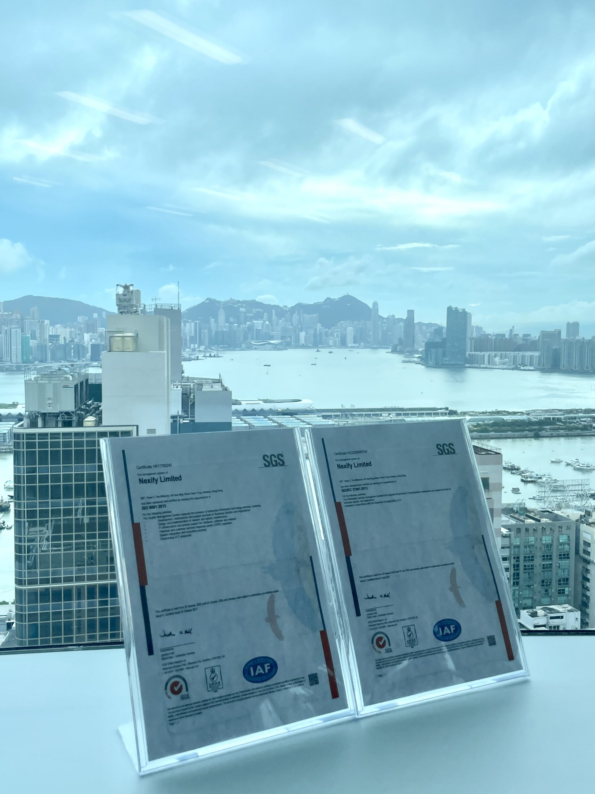 Passed ISO Certificate – Nexify Limited